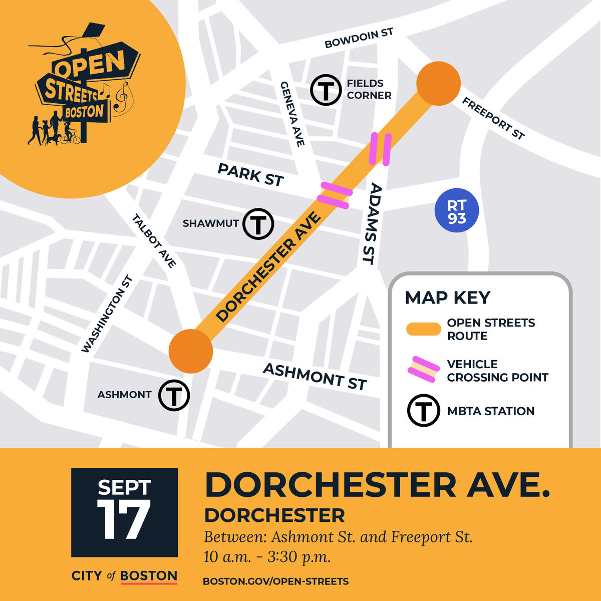 Open Streets Boston - Dorchester | Boston.gov